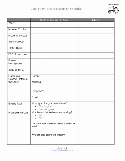 What to Look for When Buying a Used Tractor – With Checklist – Tractor ...