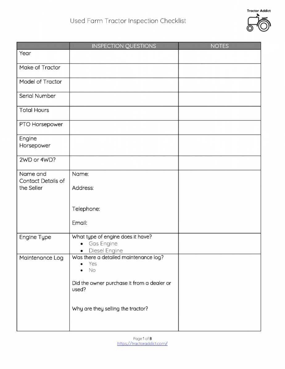 What to Look for When Buying a Used Tractor – With Checklist – Tractor ...
